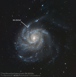 The Pinwheel Galaxy (M101) with SN 2023ixf « The Ek's Files